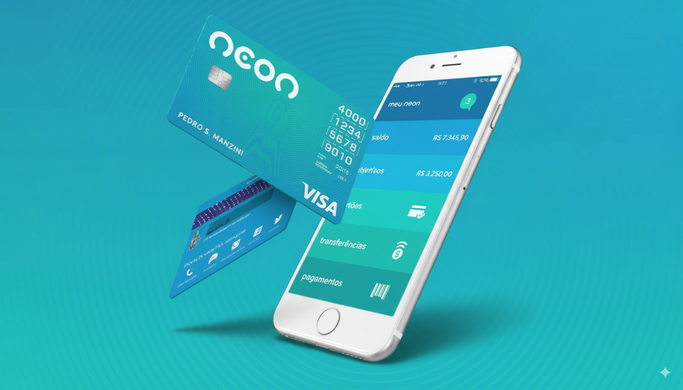 Redesign da Home do Banco Neon | Estudo de Caso com IA — Vauss