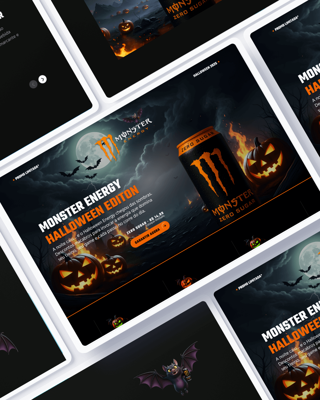 Monster Energy — Halloween Edition | Estudo de Caso com IA — Vauss